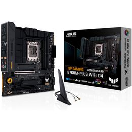 ASUS Mainboard »TUF GAMING B760M-PLUS WIFI D4« schwarz