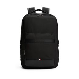 Tommy Hilfiger Freizeitrucksack »TH NYLON TRAVEL BACKPACK«, Men-Travelrucksack, Reise, Geschäftsreise mit Tragehenkel schwarz B/H/T: 31 cm x 45 cm...