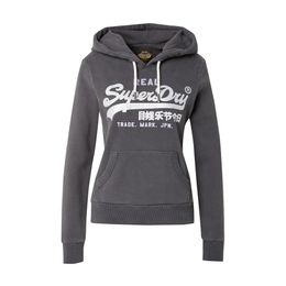 Superdry Sweatshirt Damen Größe XXS schwarz / weiß