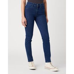 Wrangler Jeans Damen Größe 34 dunkelblau