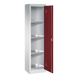 C+P Umweltschrank Acurado, 1950x502x500mm, 7035/3003 ; C + P Möbelsysteme (8901-315|S10192)