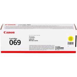 Canon Tonerkartusche »069« Gelb_1 Jede Toner-Cartridge kann zur Wiederverwendung oder zum Recycling zurückgegeben werden – kostenlos