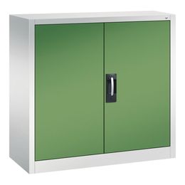 C+P Magazinschrank Serie 13, 1000x1000x420mm, 7035/6011 ; C + P M&ouml;belsysteme (130944-20|S10083)