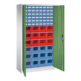 C+P Magazinschrank Serie 13, 1980x1000x420mm, 7035/6011 ; C + P M&ouml;belsysteme (133144-29|S10115)