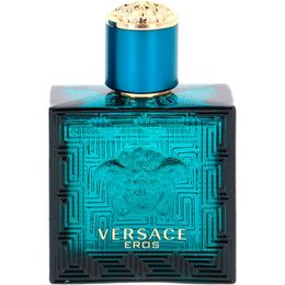 Versace Eau de Toilette »Eros« Würzig-süßer Duft mit Minze, Tonkabohne, Geranie, Vanille und Vetiver. blau Herrenduft