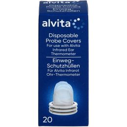 Alvita Einweg-Schutzh&uuml;llen f&uuml;r Ohrthermometer 20 St