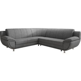 Trendmanufaktur Ecksofa »Rondo II, zeitlos & elegant, bequeme Armlehnen, L-Form« wahlweise mit Federkern, wahlweise mit Bettfunktion, B/T 247/267cm...