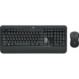 Logitech Tastatur- und Maus-Set »Wireless Desktop MK540 ADVANCED - HRV-SLV - INTNL« schwarz Scrollen: Zeilenweise