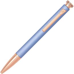 Festina Kugelschreiber &raquo;Mademoiselle, FS123/M&laquo; Drehmechanik, Mine wechselbar, Geschenkidee, Damen, Herren, Jugendliche blau/ros&eacute;goldfarben...