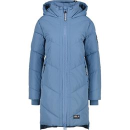ALIFE & KICKIN Winterjacke »Damen LunaAK A« elemental blue S S Brandneu und heißbegehrt! Die lange unifarbene Steppjacke LunaAK A von alife and kickin