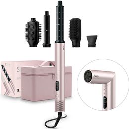 Silk'n SILK'N Multihaarstyler »SilkyAirFlex« 5 Aufsätze 5in1 Pink LED-Displayanzeige und Überhitzungsschutz für komfortable und sichere Anwendung