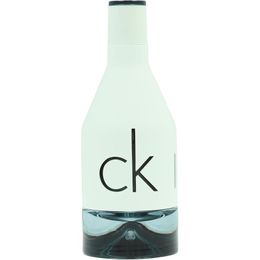 Calvin Klein Eau de Toilette »CK IN2U« Orientalisch-holziger Herrenduft mit Zitrone, Kakao, Pfeffer, Vetiver. blau Herrenduft