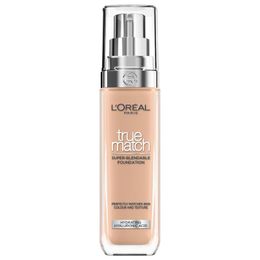 L'ORÉAL PARIS Foundation »True Match Foundation« Spendet Feuchtigkeit, mittlere Deckkraft, passt sich dem Hautton an. nude 0 True Match Foundation...