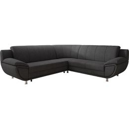Trendmanufaktur Ecksofa »Rondo II, zeitlos & elegant, bequeme Armlehnen, L-Form« wahlweise mit Federkern, wahlweise mit Bettfunktion, B/T 267/247cm...