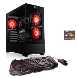 CSL Gaming-PC »AeroVision V24303« schwarz Inkl. Maus, Tastatur, WLAN