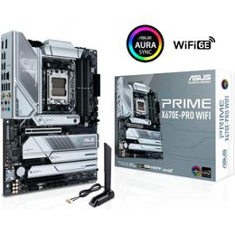 ASUS Mainboard &raquo;PRIME X670E-PRO WIFI&laquo; schwarz, silber BIOS type: UEFI AMI 256 Mbit Clear CMOS