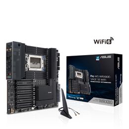 ASUS Mainboard »PRO WS WRX80E-SAGE SE WIFI II« Schwarz Zuverlässige Stabilität: Getestet für 24/7-Zuverlässigkeit, validiert für solide...