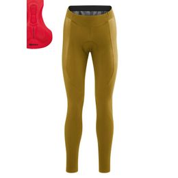 Gonso Fahrradhose »Sitivo Tight W« Damen Radhose mit innovativem Sitzpolster, Radlerhose, Tight Fit senf 46 - Normalgrößen Normalgrößen 46...
