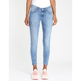 Gang Skinny-fit-Jeans &raquo;Jeans Super Skinny 94MISS FAYE&laquo; denim blau 29 - Normalgr&ouml;&szlig;en Normalgr&ouml;&szlig;en 29 Superskinny Fit Jeans mit mittlerer Leibh&ouml;he...