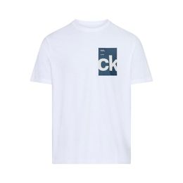 Calvin Klein Jeans T-Shirt »SS 30s EU BH BOX GRAPHIC TEE« mit Calvin Klein Druck Brilliant White XL XL T-Shirt von Calvin Klein Jeans Menswear