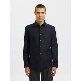 Selected Homme Damen Selected Homme Langarmhemd &raquo;SLHSLIMCLARK SHIRT LS NOOS&laquo; schwarz XL, N-Gr