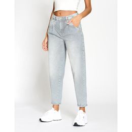 Gang Weite Jeans &raquo;Jeans Balloon 94SILVIA JOGGER&laquo; blau 26 - Normalgr&ouml;&szlig;en Normalgr&ouml;&szlig;en 26 Balloon Fit Jeans mit hoher Leibh&ouml;he und verk&uuml;rzter Beinl&auml;nge