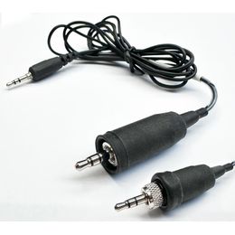 MONACOR 304CS - Anschlusskabel 3,5-mm-Stereo-Klinken-Stecker mit &Uuml;berwurfmutter (Innengewinde)