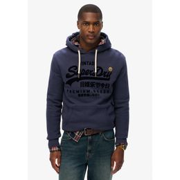 Superdry Kapuzensweatshirt »VL TONAL RELAXED HOOD« Lauren Navy XL XL Cooler Hoodie von Superdry
