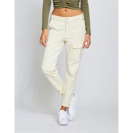 Gang Relaxhose »Hosen Relaxed 94MARTINA CARGO« tofu 33 - Normalgrößen Normalgrößen 33 Relaxed Fit Hose mit mittlerer Leibhöhe und verkürzter Beinlänge