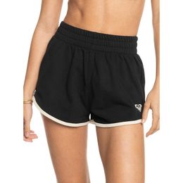 Roxy Bermudas &raquo;Kelia&laquo; Anthracite S S Stoff: geb&uuml;rstetes...