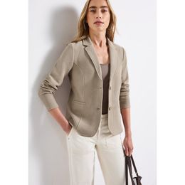 Street One Jackenblazer mit Struktur morning beige 42 42 Basic Blazer von Street One