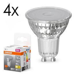 Osram LED GU10 4er Set 6,5 Watt 2700 Kelvin 620 Lumen