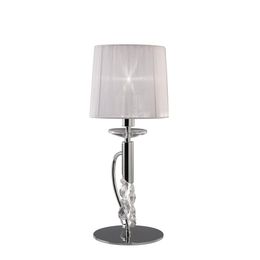Mantra TIFFANY Tischleuchte Chrom, 1-flammig