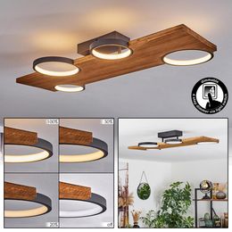 hofstein Musac Deckenleuchte LED Naturfarben, 1-flammig