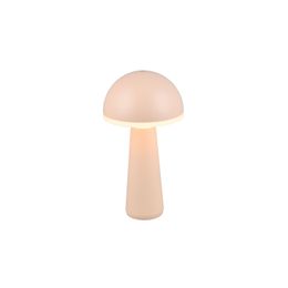 REALITY FUNGO Tischleuchte LED Beige, 1-flammig