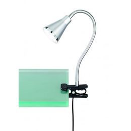 REALITY ARRAS Klemmleuchte LED Titan, 1-flammig
