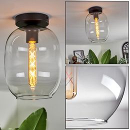 hofstein Apedo Deckenleuchte Glas 20 cm Klar, 1-flammig