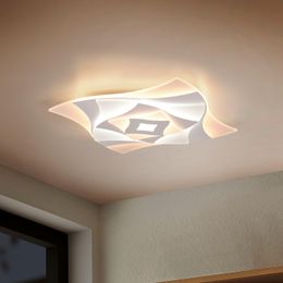 Trio AKITA Deckenleuchte LED Wei&szlig;, 1-flammig, Fernbedienung