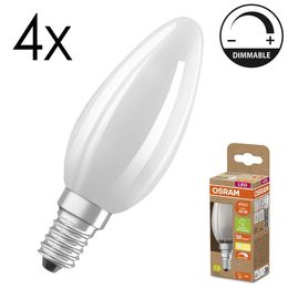 Osram LED E14 4er Set 2,9 Watt 2700 Kelvin 470 Lumen