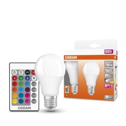 Osram LED Retrofit 2er Set E27 9,4 Watt 2700 Kelvin 806 Lumen
