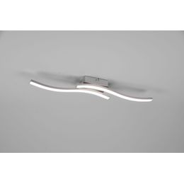 REALITY Route Deckenleuchte LED Nickel-Matt, 2-flammig
