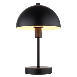 Pilz Look Globo Atoma Tischleuchte Schwarz, 1-flammig