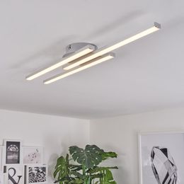 hofstein Mohlin Deckenleuchte LED Nickel-Matt, 3-flammig