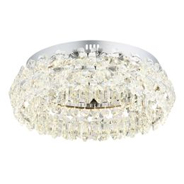 Globo Diann Deckenleuchte LED Chrom, 1-flammig