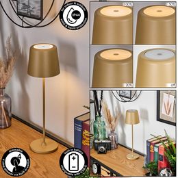hofstein Belece Tischleuchte LED Beige, 1-flammig