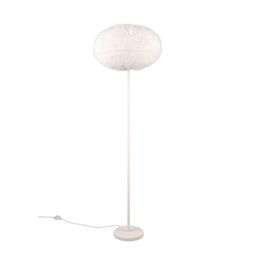 REALITY FURRY Stehlampe Beige, 1-flammig