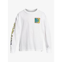 Quiksilver Langarmshirt »Radical Times« White 10(140-148cm) 10(140-148cm) Material: Leichter Jersey-Stoff aus Baumwolle