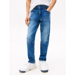 Tommy Hilfiger Straight-Jeans »MODERN STRAIGHT« für Kinder bis 16 Jahre, in heller Waschung mid blue 3 (98) - N-Gr N-Gr 3 (98) Jeans von Tommy...
