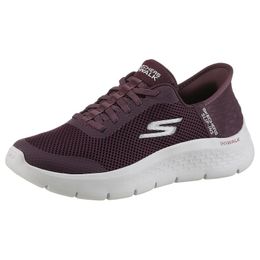 Skechers Slip-On Sneaker »GO WALK FLEX-GRAND ENTRY« Slipper mit Slip-ins zum Schlupfen burgunderrot 41 41 Modische Skechers Sneaker in vielen Farben