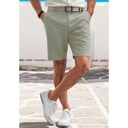 John Devin Chinoshorts »regular-fit« Oxford Shorts aus elastischer Baumwolle hellgrün 32 - N-Gr N-Gr 32 Shorts von John Devin
